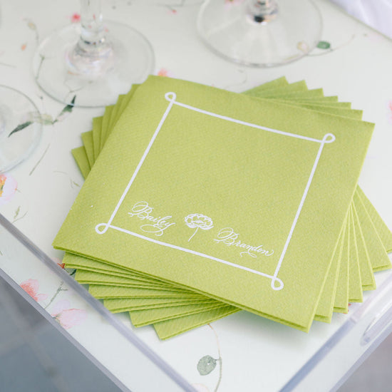 Custom Cocktail Napkin – The Essential Market