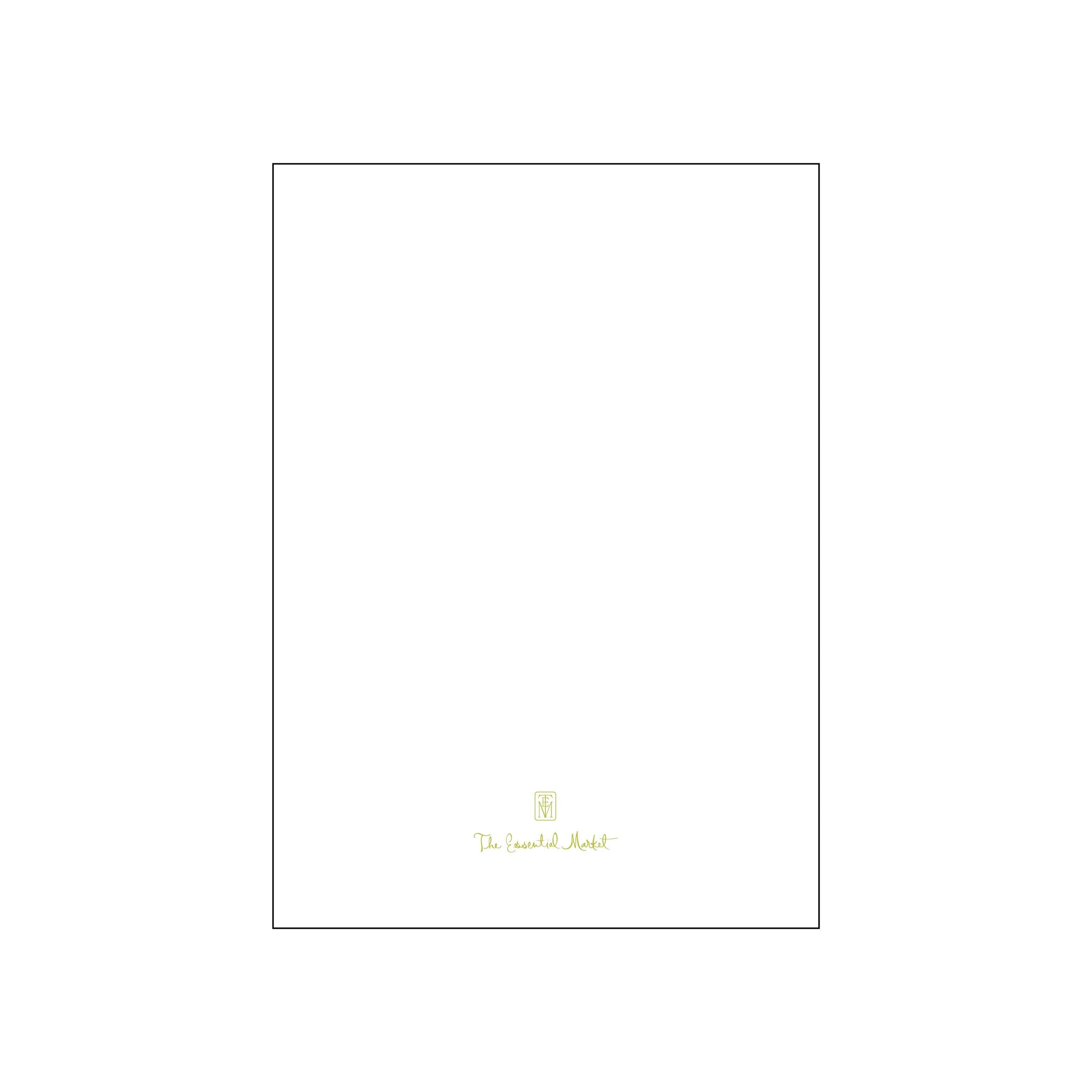 The Essential Market Custom Holiday Card