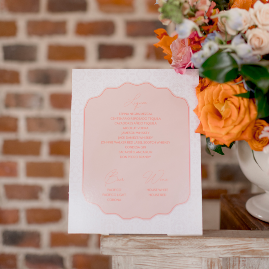 signage | custom design | bar list – The Essential Market