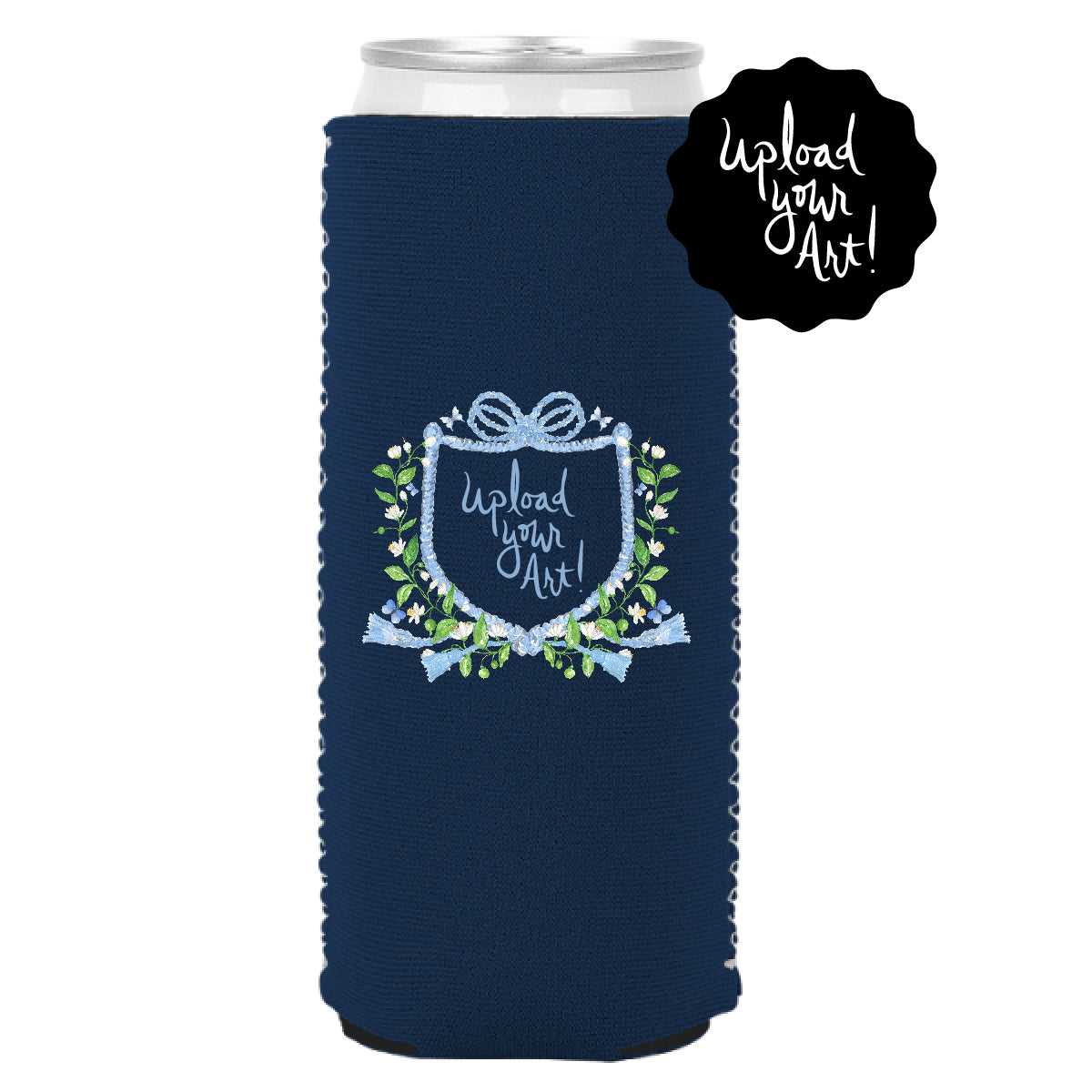 *slim neoprene can coolers | upload your art | full color/digital prin ...