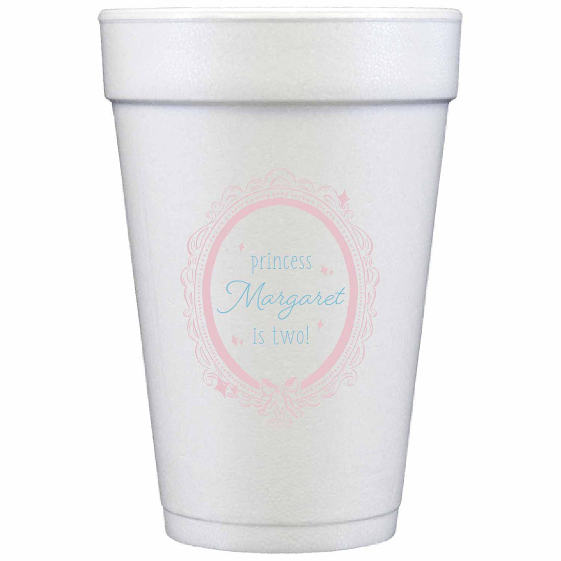 princess personalized styrofoam cups – The Essential Market