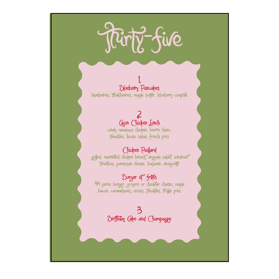 menus / TEM collection – The Essential Market